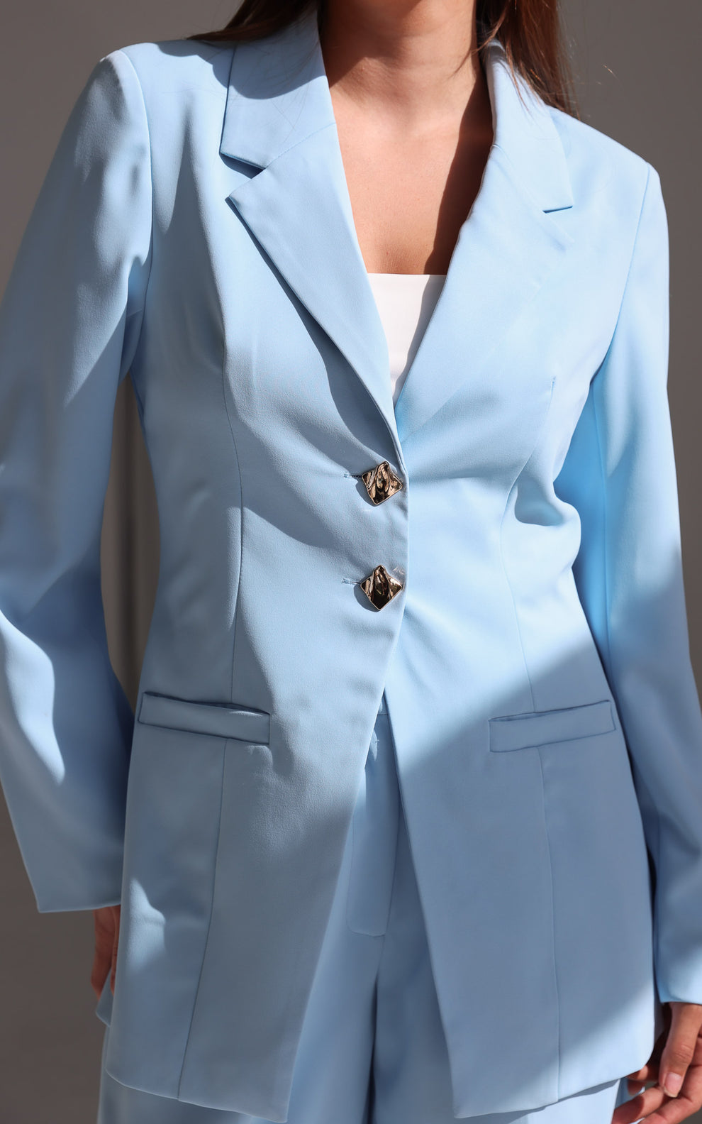 Charlotte Blazer - Baby Blue – By Amica