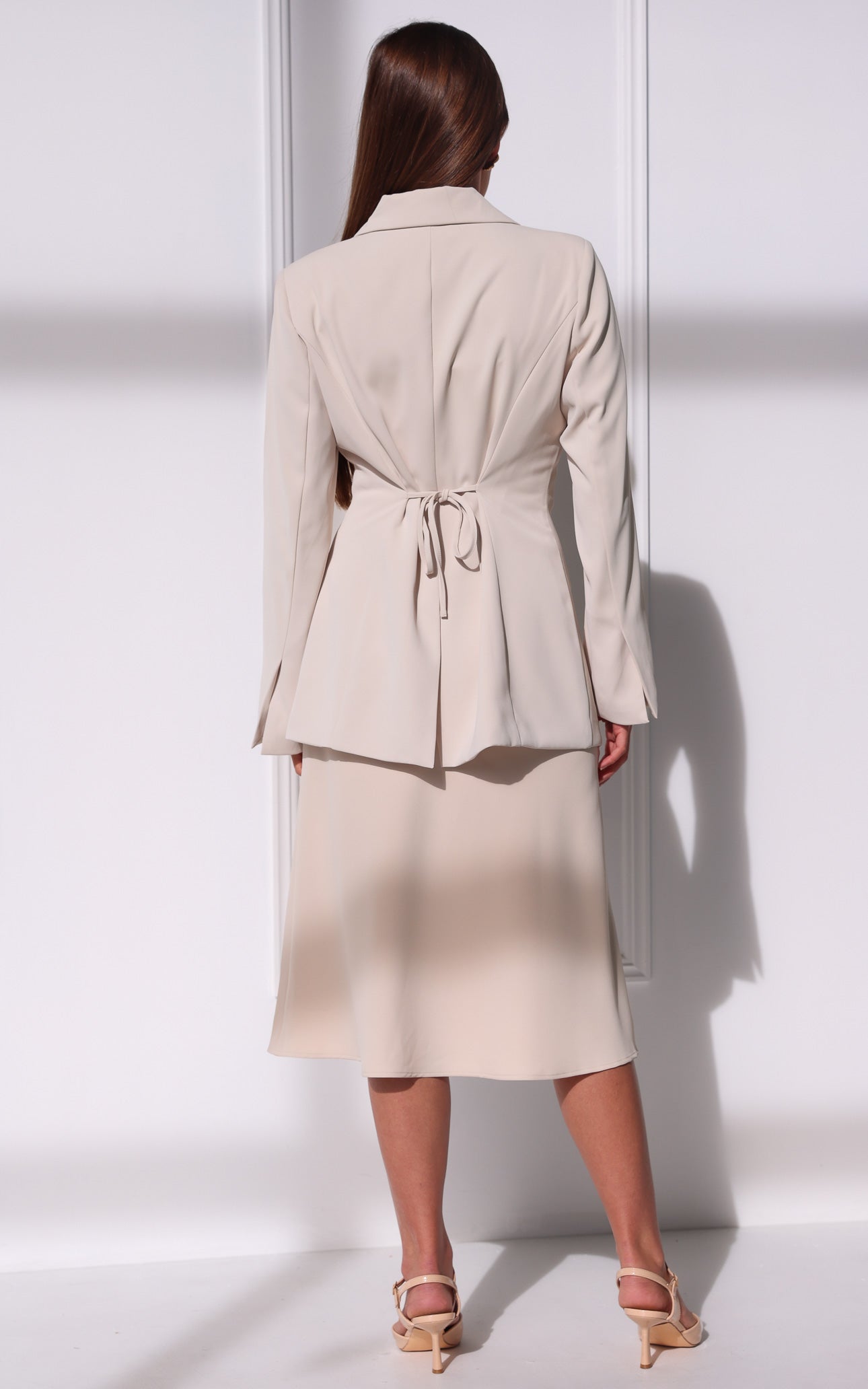 Charlotte Blazer - Bone Beige – By Amica